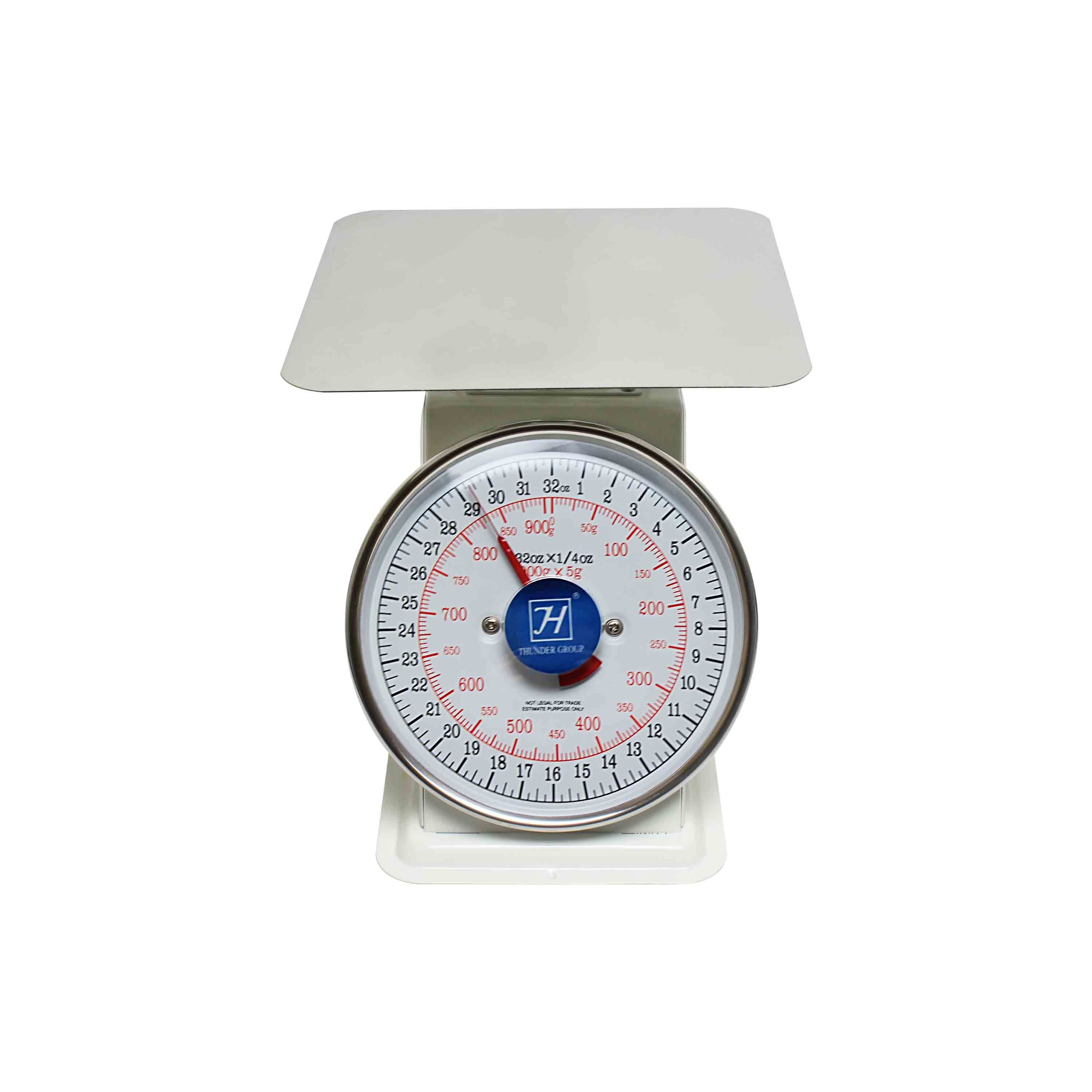Thunder 2 LBS, Flat Platform Scale, Zero-Adjust Dial For Consistent Re